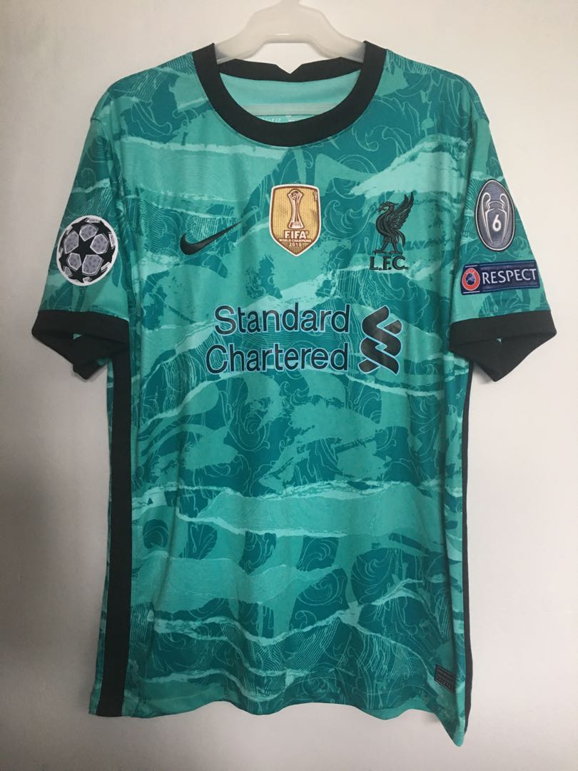 Nike Liverpool FC 2020/21 Away kit, Men's Fashion, Activewear on Carousell