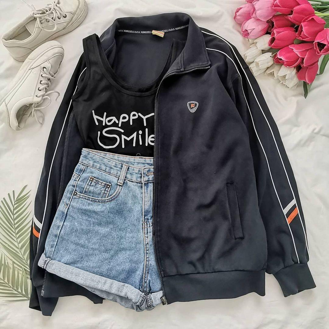 OVERSIZED Aesthetic Jacket Korean, Women's Fashion, Coats, Jackets and ...