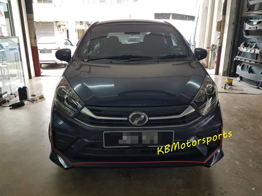 Perodua Axia 20year Gear Up Bodykit With Spray Color, Auto Accessories ...