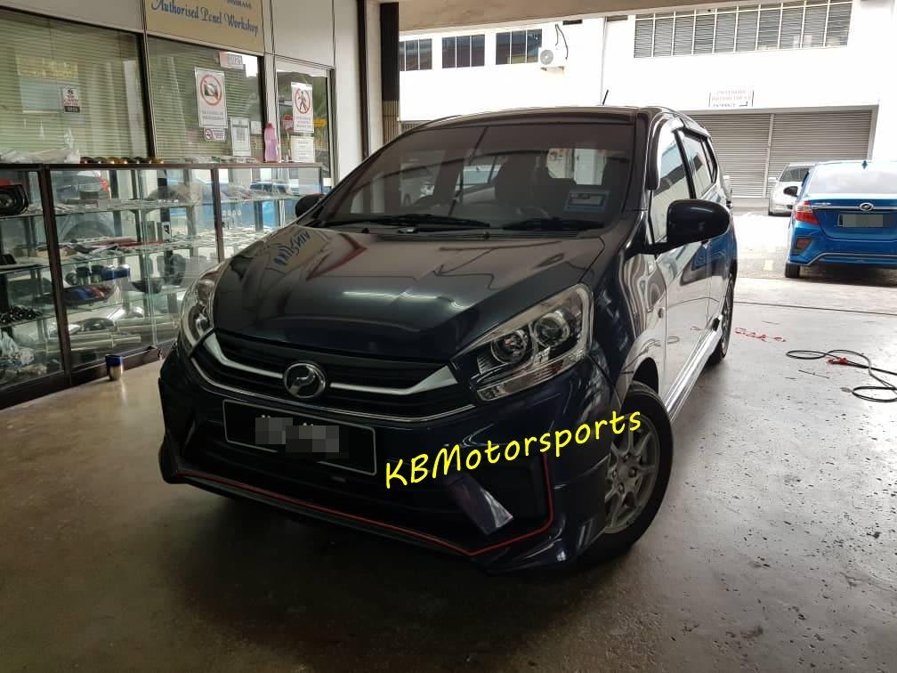 Perodua Axia 20year Gear Up Bodykit With Spray Color, Auto Accessories ...