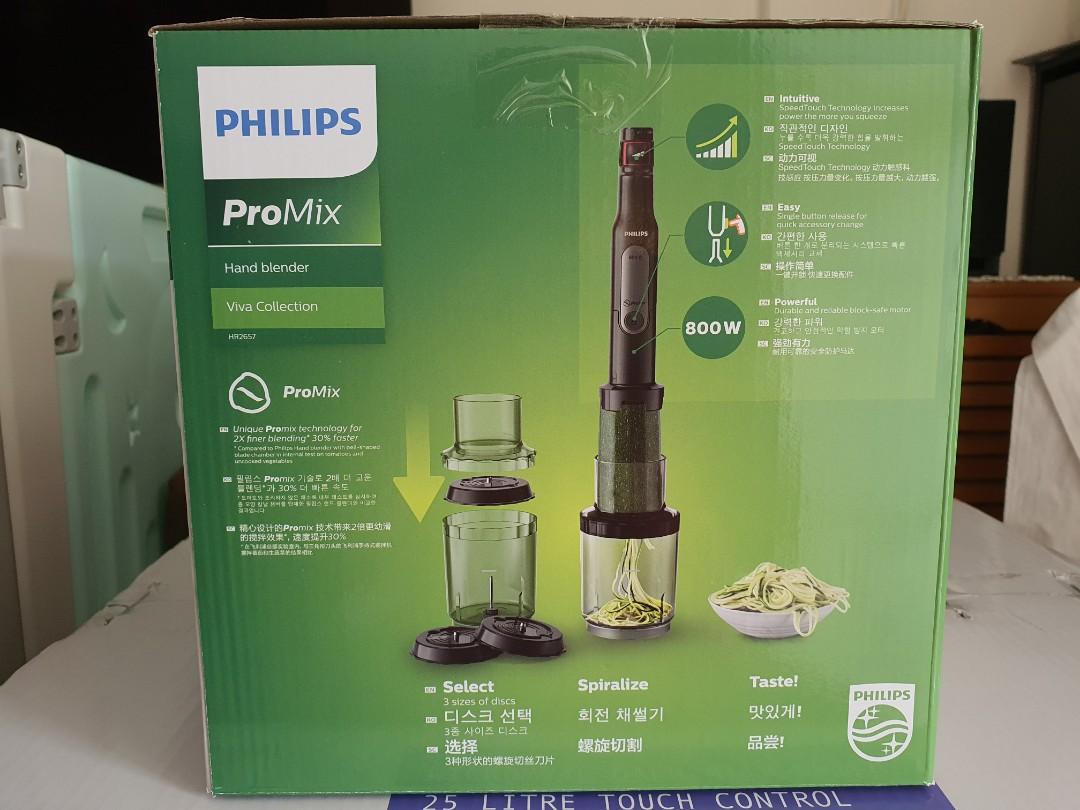 Philips Pro Mix HR2657 Hand Blender Viva Collection, TV & Home ...