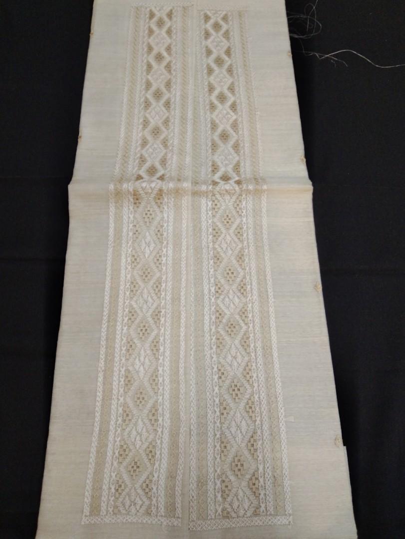 Piña Silk 30" ETHNIC Calado Embroidery Full Open, Hobbies & Toys ...