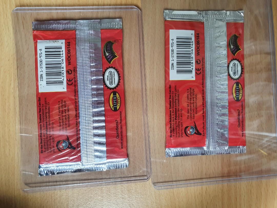 Pokemon Base Set 2 sealed pack unweighed (Mewtwo Artwork), Hobbies ...