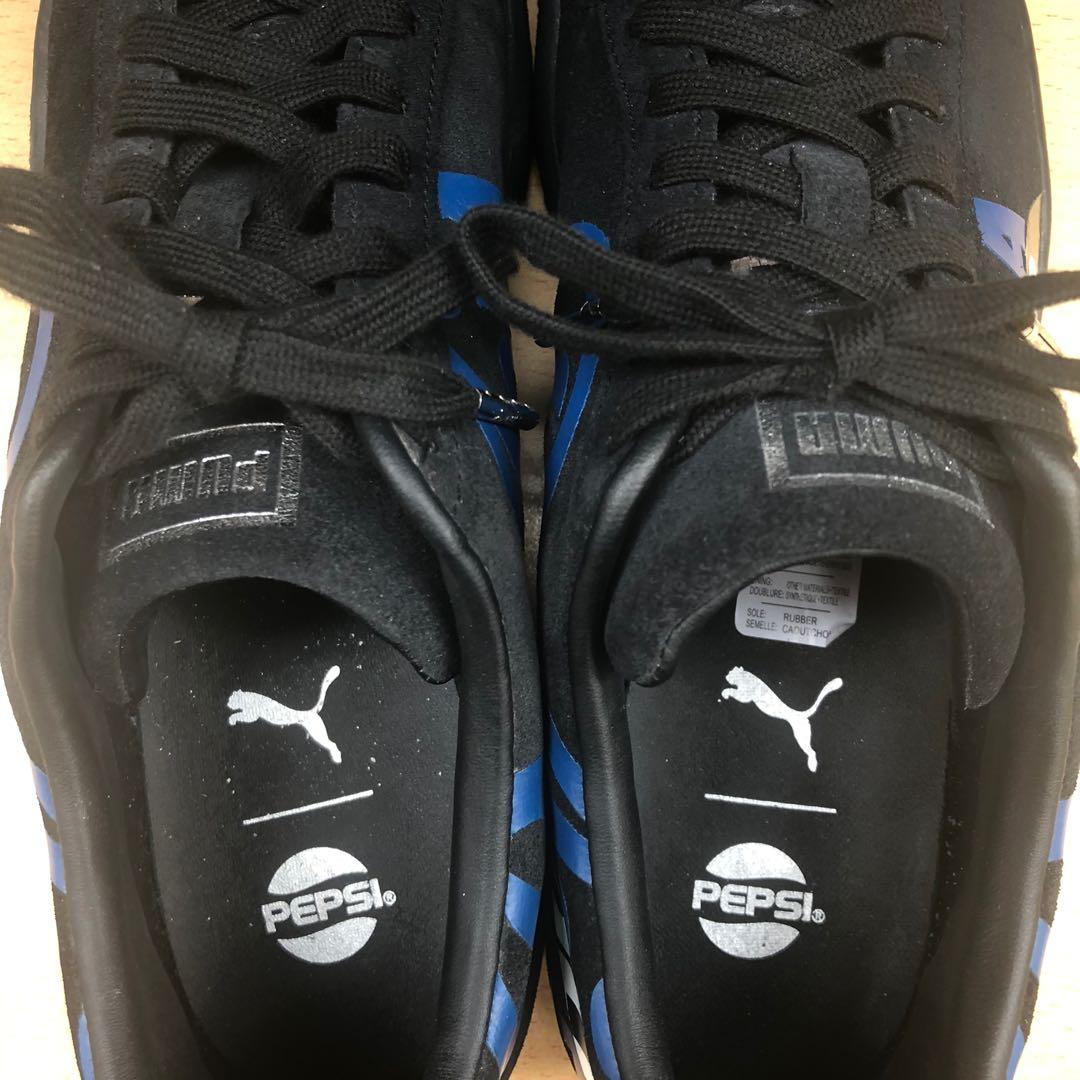 Puma Suede x Pepsi Cola (Rare Collab) Sneakers, Men's Fashion, Footwear ...