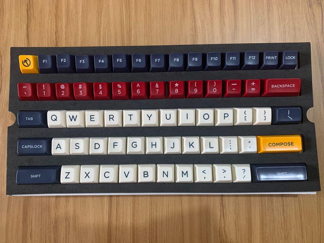 SA Ball Cap Retro Keycaps + Extra Keys, Computers & Tech, Parts ...