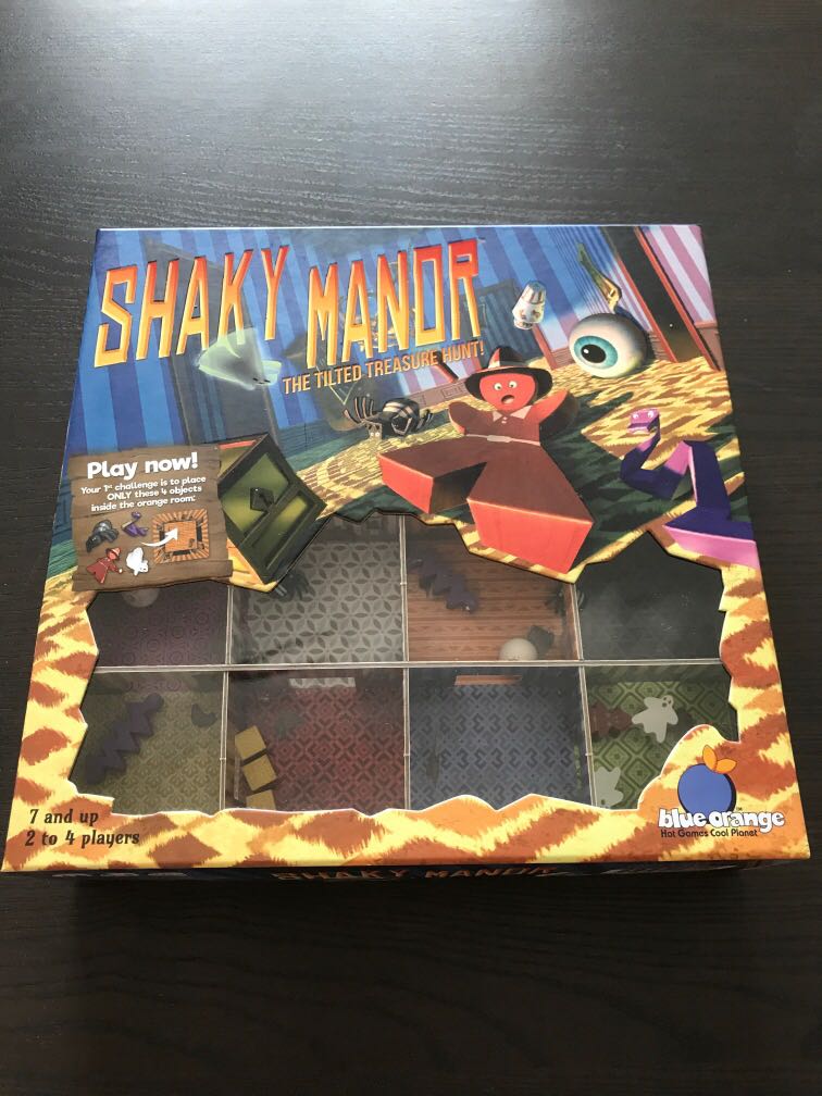 Shaky Manor Board Game, Hobbies & Toys, Toys & Games on Carousell