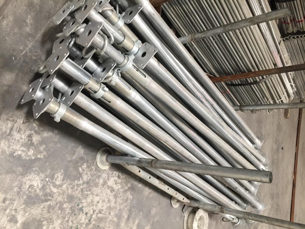 Shoring Jack GI Pipe Phenolic Board Aluma Beam Adjustable Basejack ...