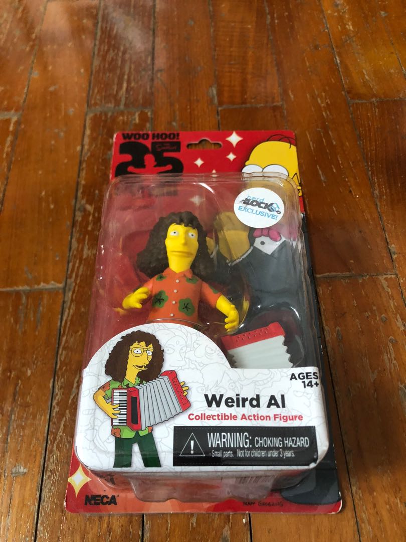 Simpson - Weird AL Figurine, Hobbies & Toys, Toys & Games on Carousell