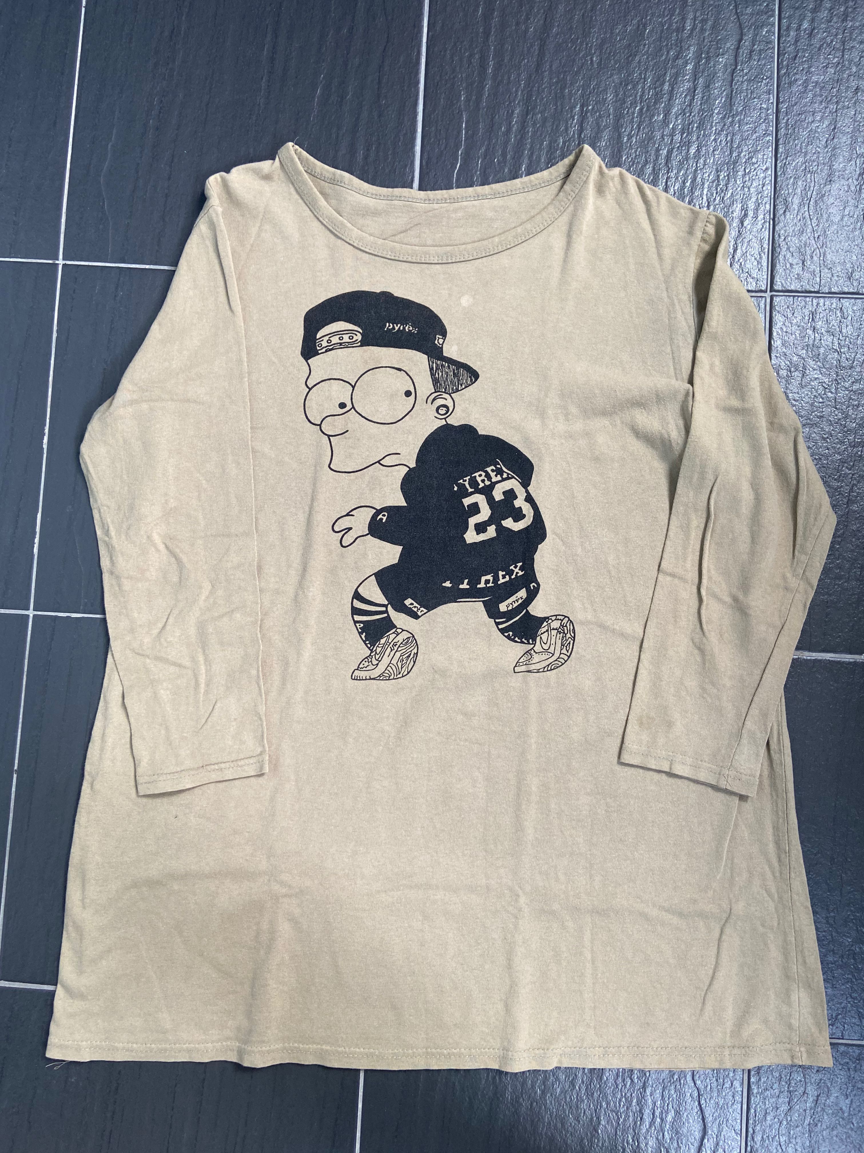 simpsons Pyrex Tshirt Saiz M, Men's Fashion, Tops & Sets, Tshirts ...