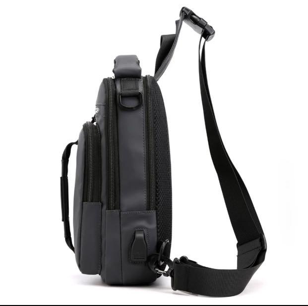 STAYE Pro Chest Sling Bag with USB Charging Port, Men's Fashion, Bags ...