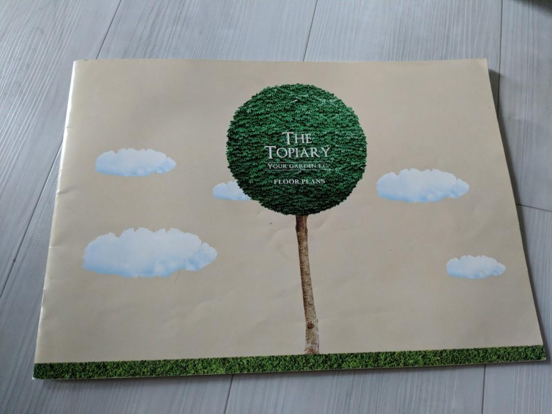 The Topiary original hardcopy brochure floor plan, Hobbies & Toys ...