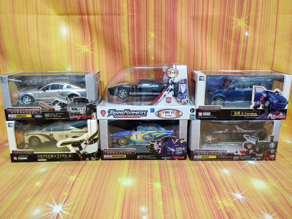 Transformers Binaltech & Alternators Bundle By TAKARA & HASBRO, Hobbies ...