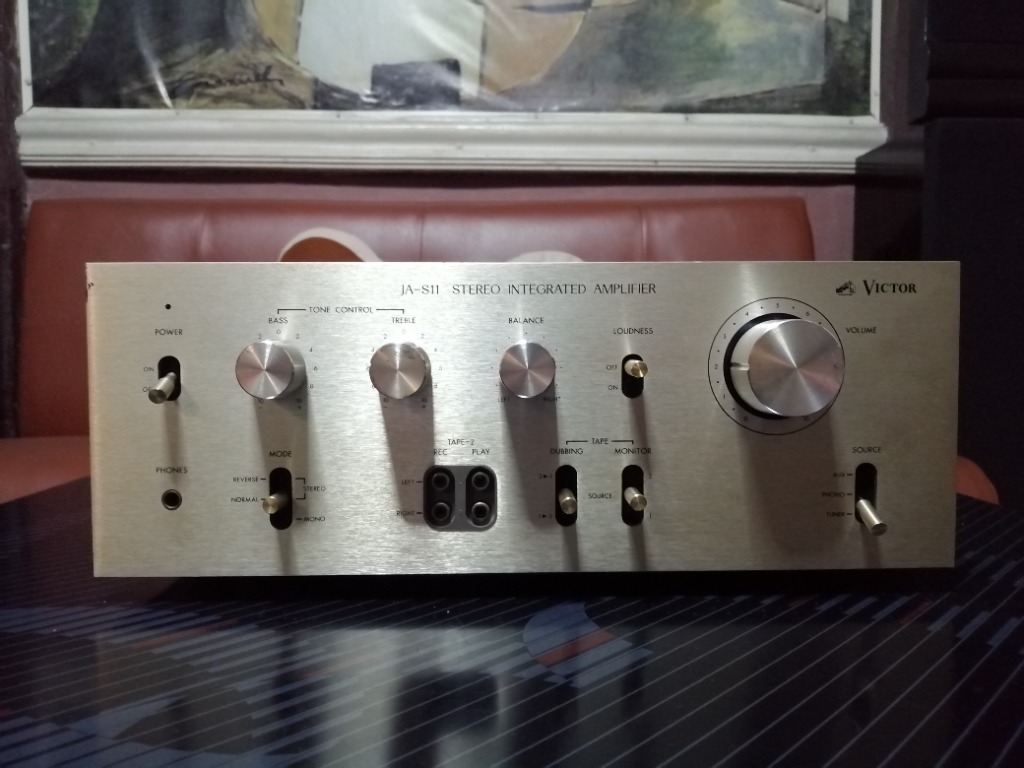 Victor Stereo Integrated Amplifier 4 UR Speakers (Classic Vintage ...