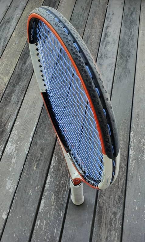 Wilson Tennis Racket nCode nTour 95, Sports Equipment, Sports & Games ...
