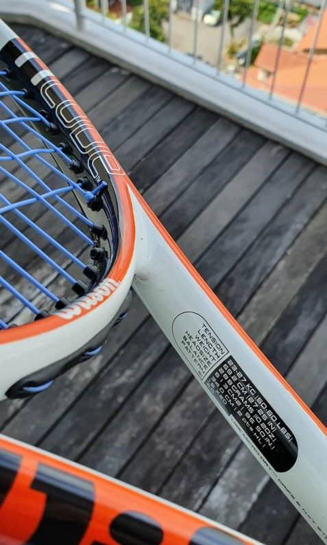 Wilson Tennis Racket nCode nTour 95, Sports Equipment, Sports & Games ...