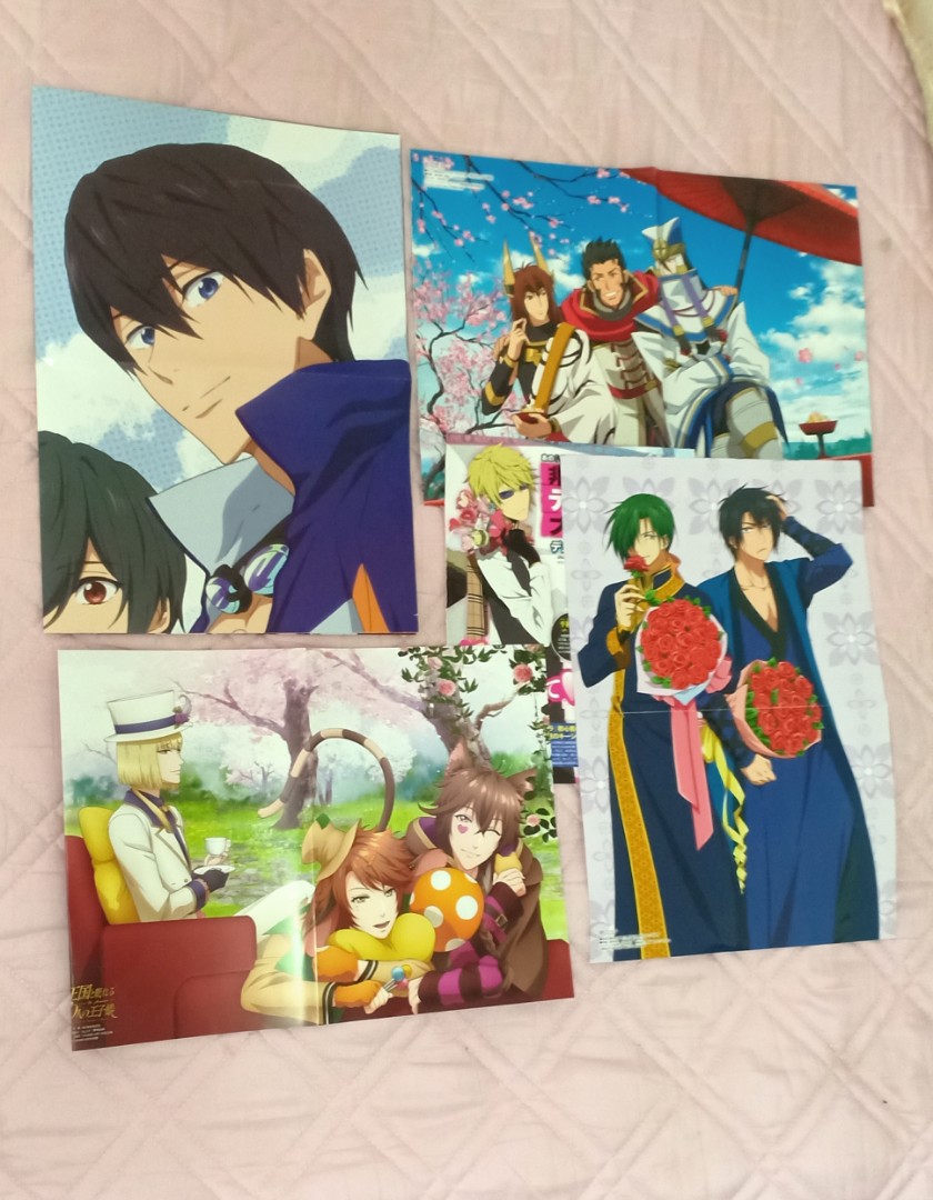 Assorted Official Anime Posters from Pash Otomedia Magazine ( Free ...