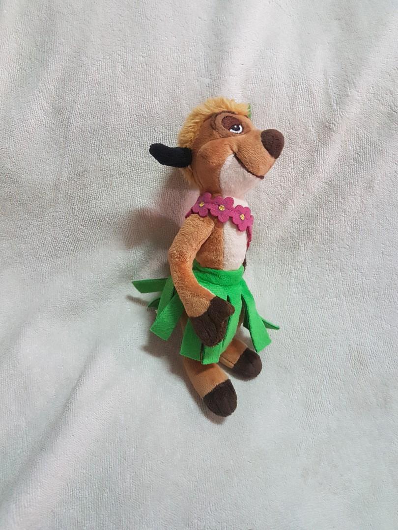 Authentic Rare Disney The Lion King Timon the Meerkat in Hula Outfit ...