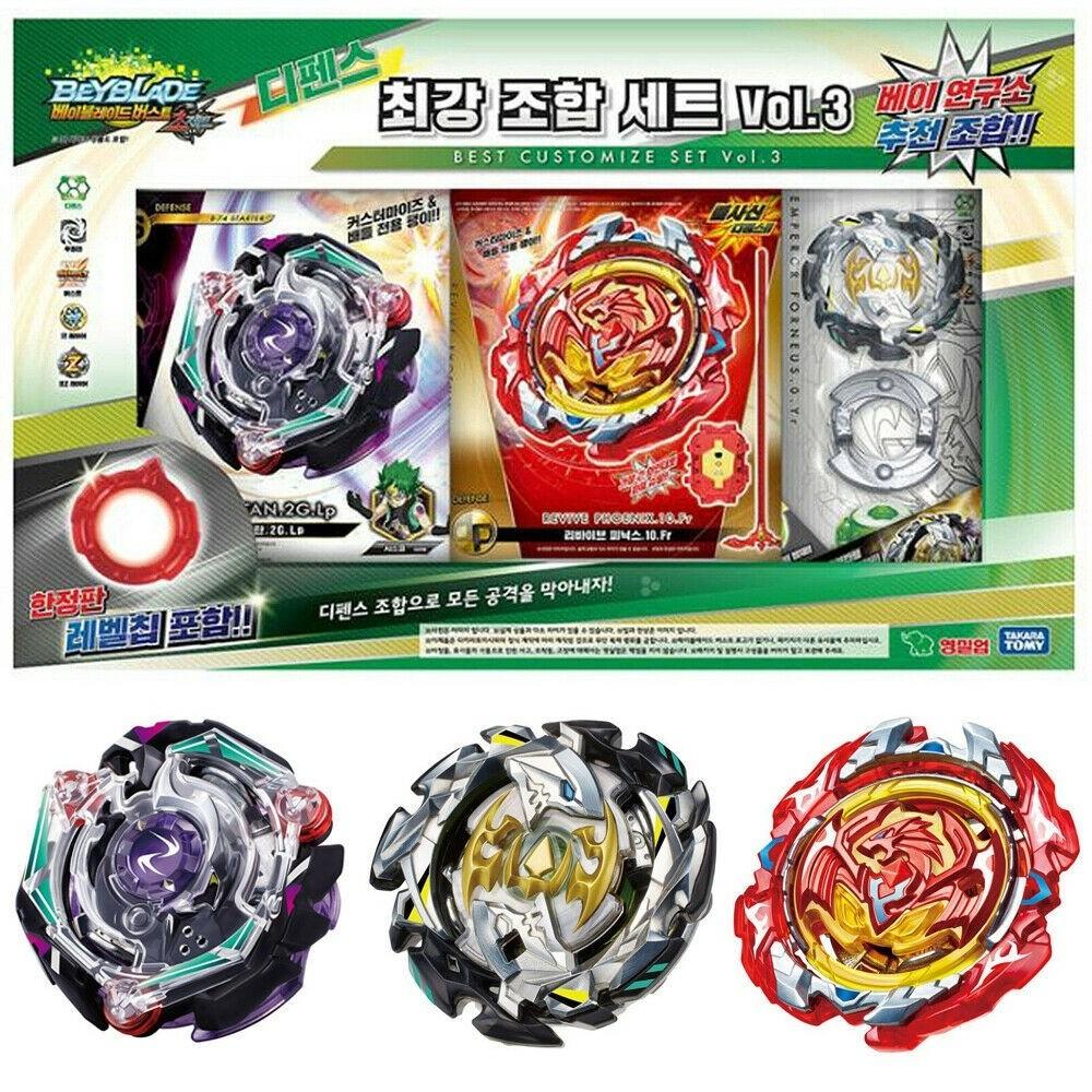 Beyblade Box Set of 3 Beyblade Original, Toys & Games, Bricks ...