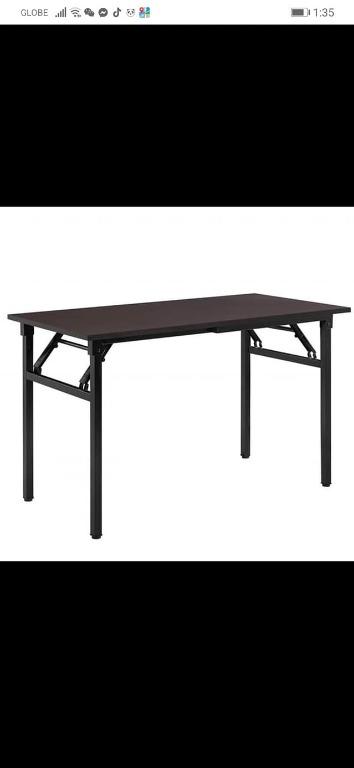 Computer Table Black and White oak SALE restock 120x40, Furniture ...