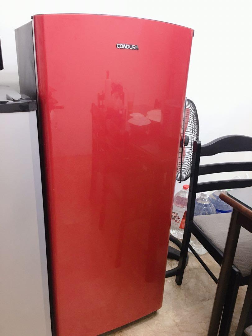 Condura - Single Door Red, TV & Home Appliances, Kitchen Appliances ...