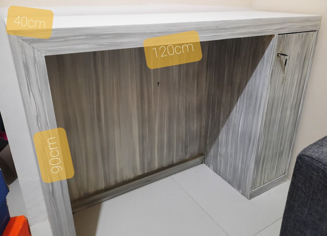 Counter Table 120 x 90 x 40 cm, Furniture & Home Living, Furniture ...