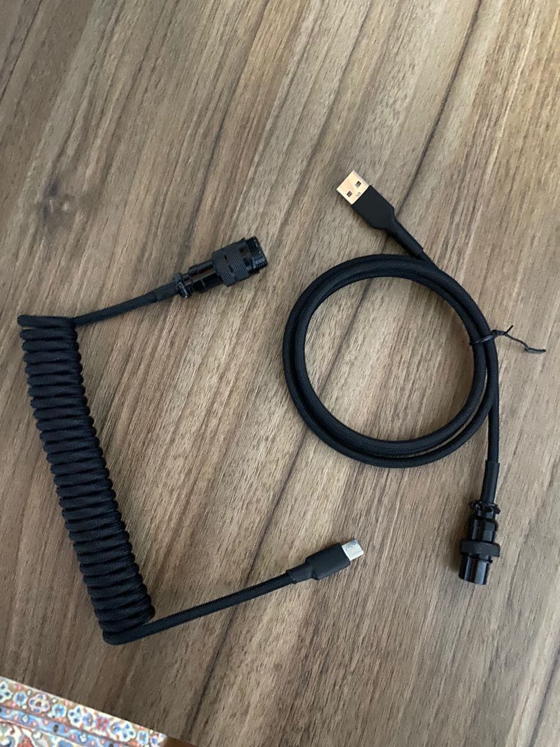 Custom Coiled Keybord Cable, Computers & Tech, Parts & Accessories ...
