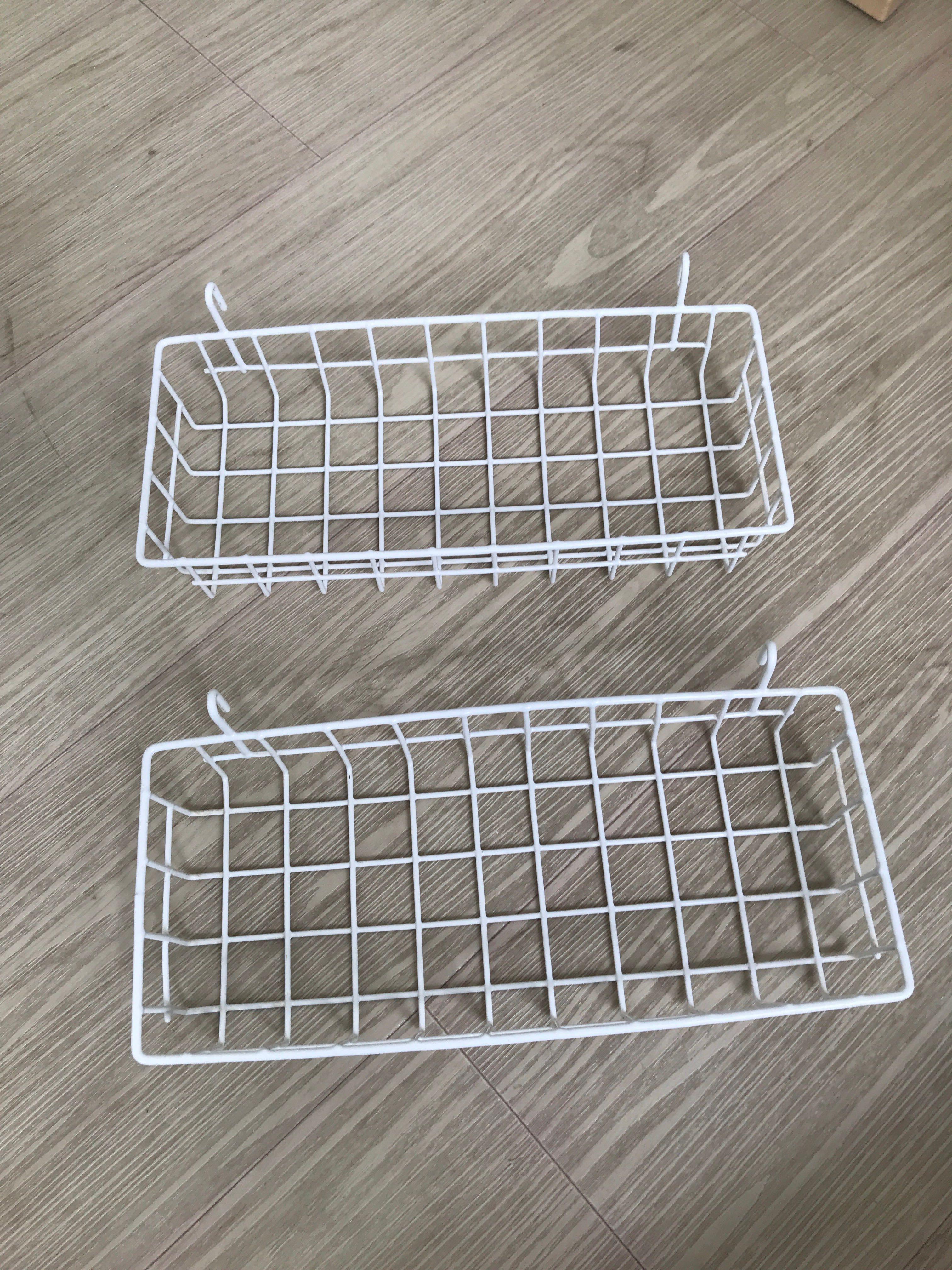 DAISO Wire racks w/ accessories, Furniture & Home Living, Home ...