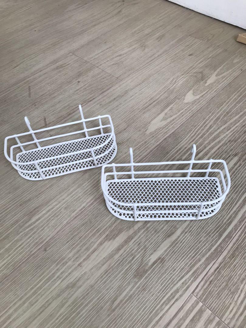 DAISO Wire racks w/ accessories, Furniture & Home Living, Home ...