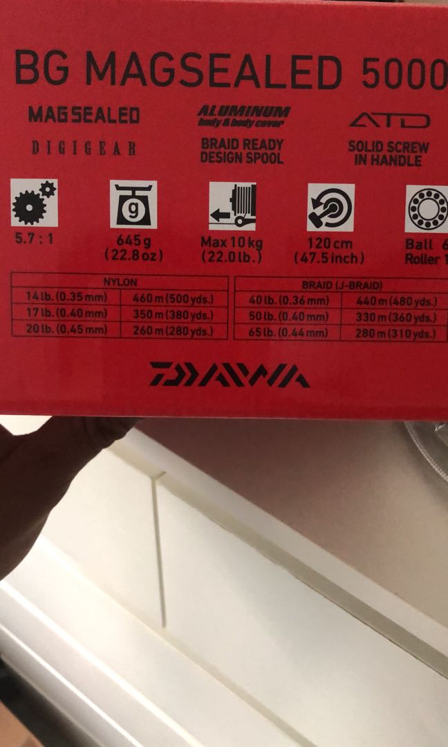 Daiwa BG 5000, Sports Equipment, Fishing on Carousell