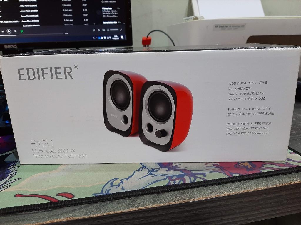 Edifier R12U Stereo Computer Bookshelf Active Speakers, Audio ...