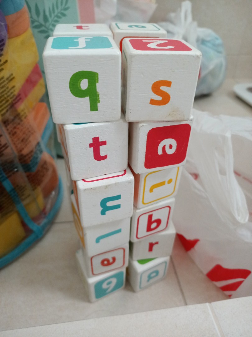 ELC building and stacking toy, Hobbies & Toys, Toys & Games on Carousell