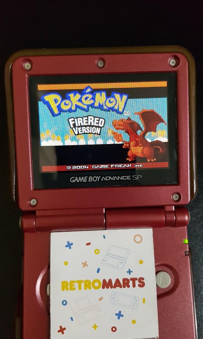 GBA Game: Pokemon FireRed Version Complete in box, Video Gaming, Video ...