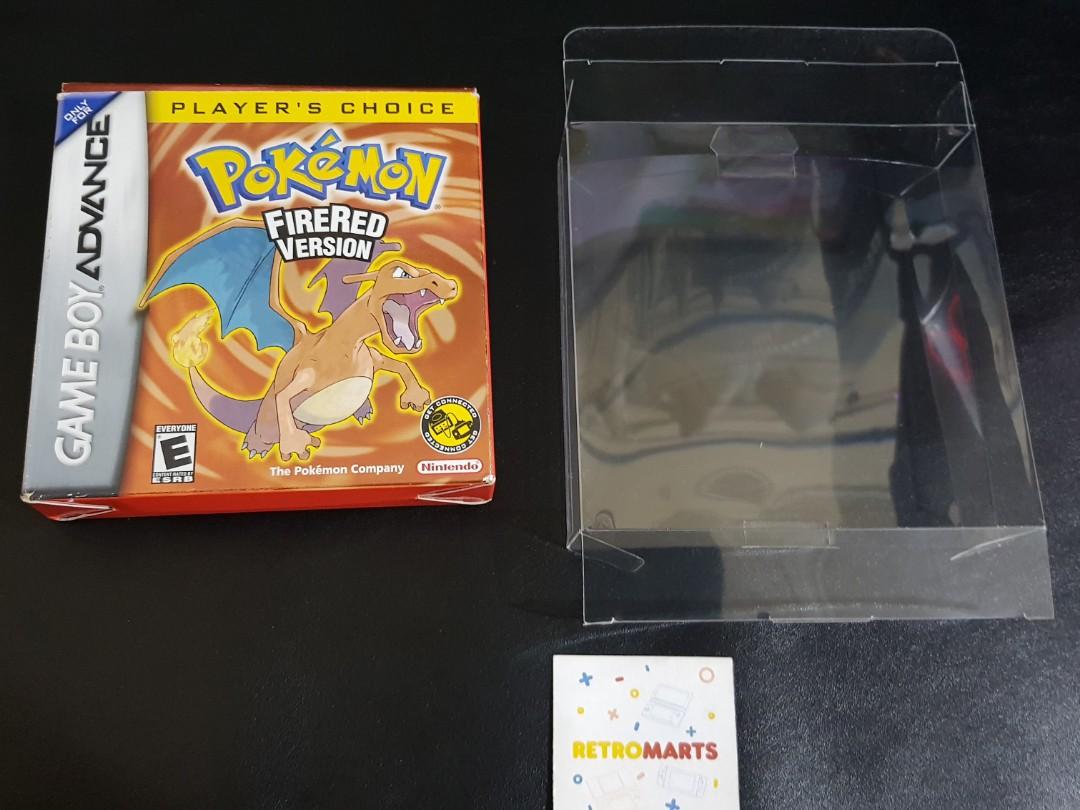 GBA Game: Pokemon FireRed Version Complete in box, Video Gaming, Video ...