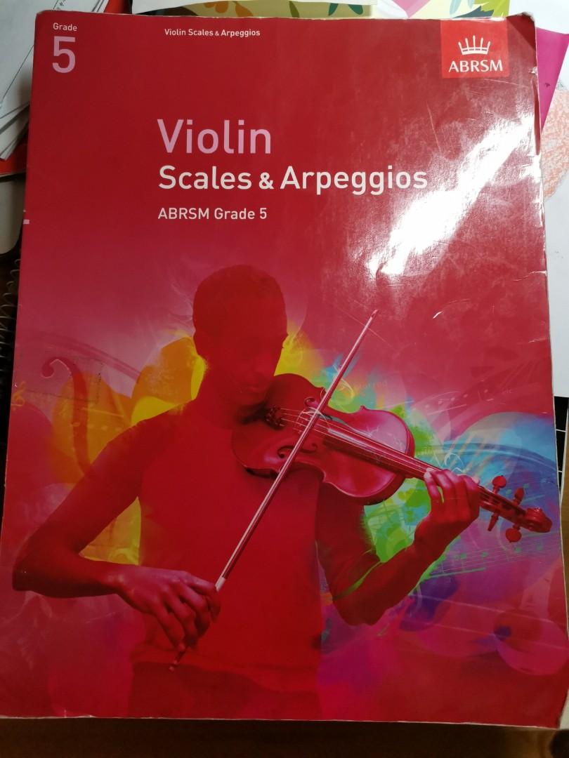 Grade 5 violin scale and arpeggios, 興趣及遊戲, 手作＆自家設計, 文具 - Carousell