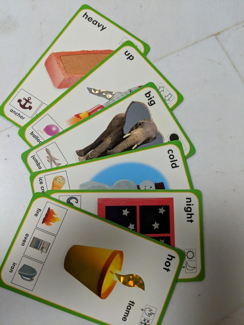 Hands-on learning educational touch and feel cards, Hobbies & Toys ...