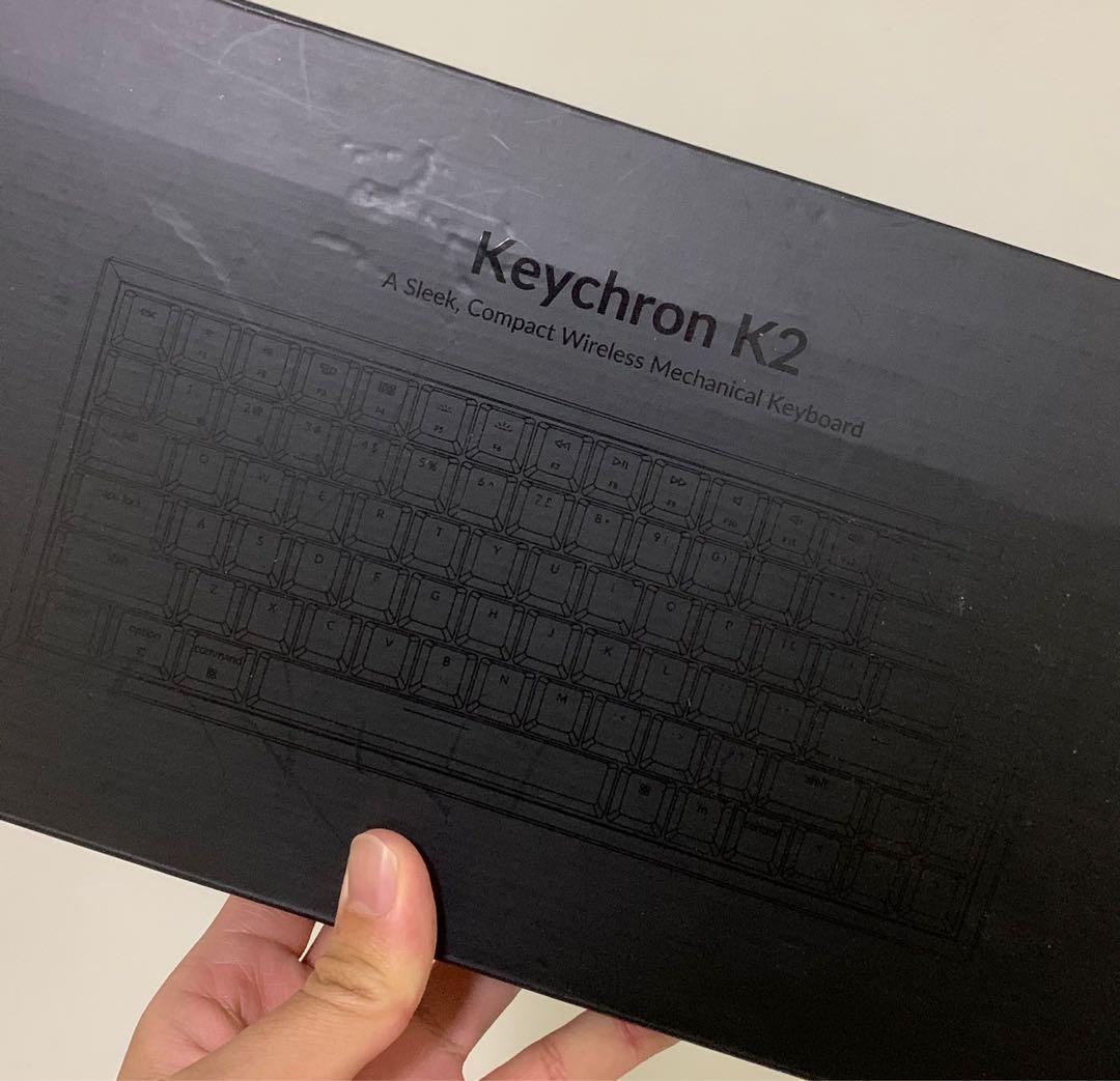 Keychron K2 v1 (Red Switch | Metal RGB Version) Wireless Mechanical ...