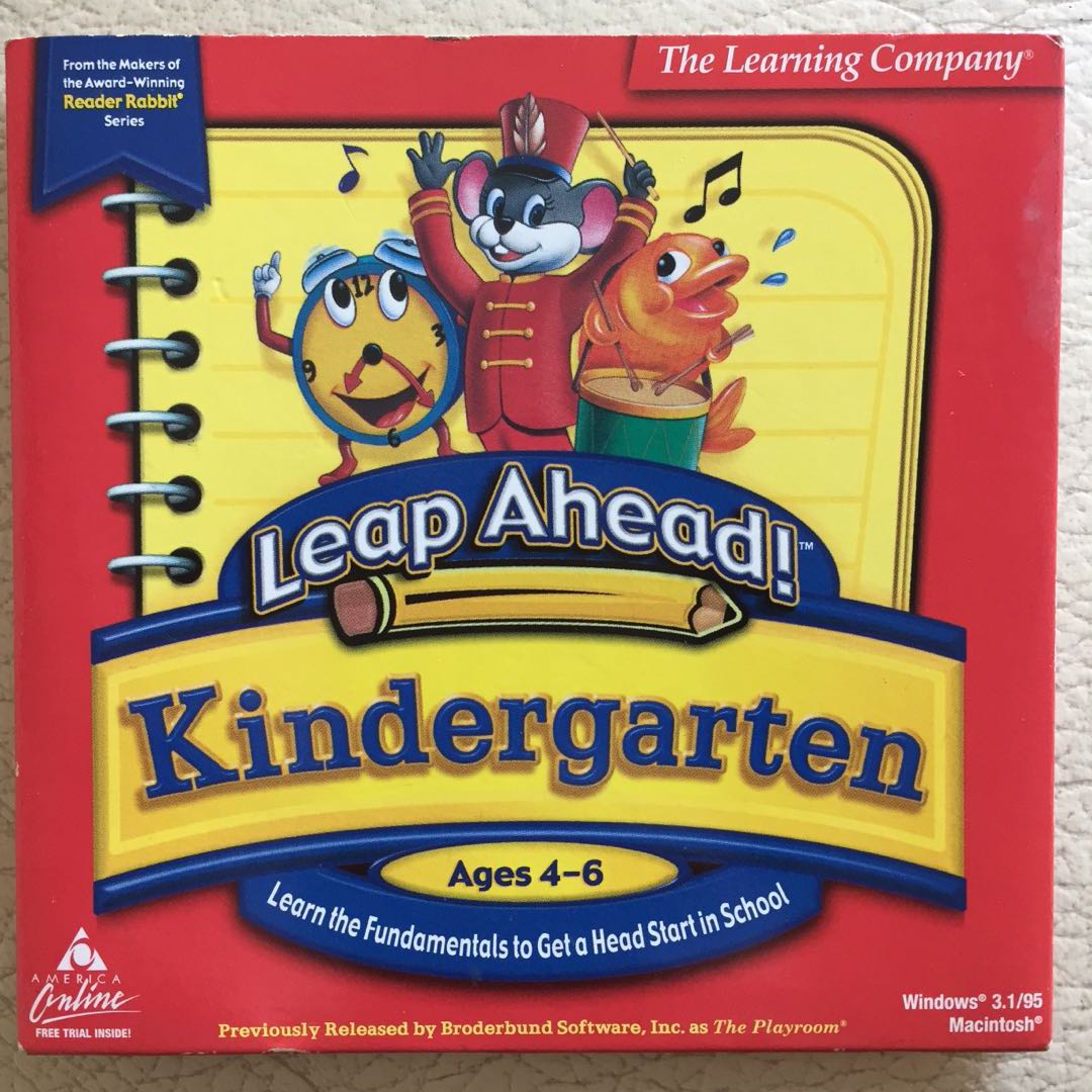 Leap Ahead Kindergarten CD-ROM, 興趣及遊戲, 音樂、樂器 & 配件, 音樂與媒體 - CD 及 DVD - Carousell