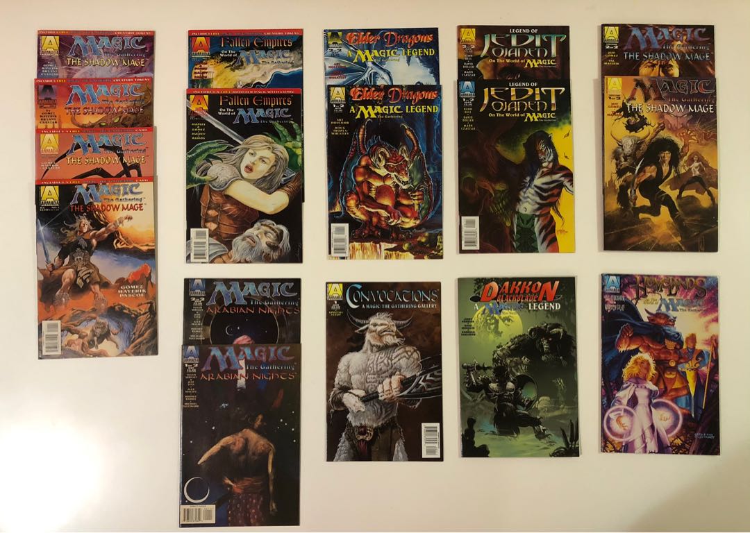 17 Magic the gathering comic book armada, Hobbies & Toys, Books ...