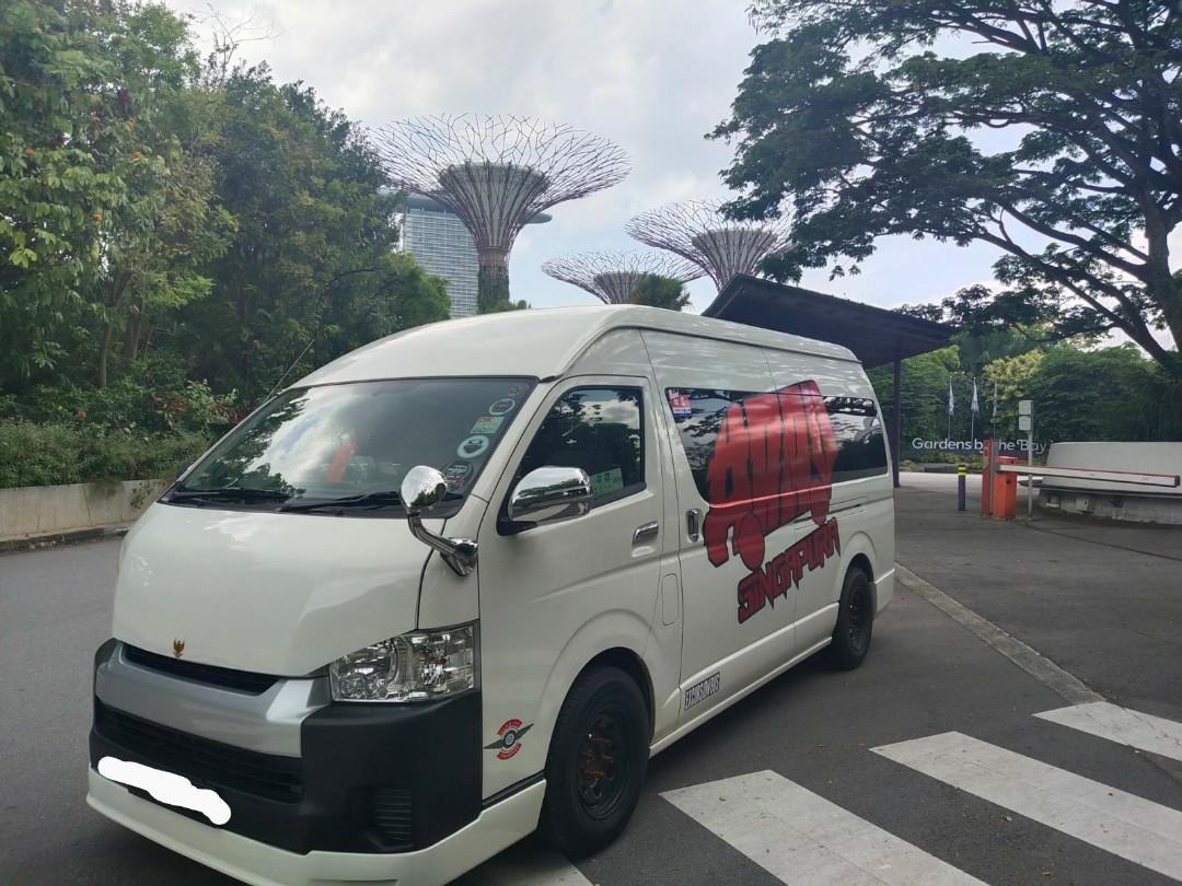 Mini bus with driver, Cars, Car Rental on Carousell