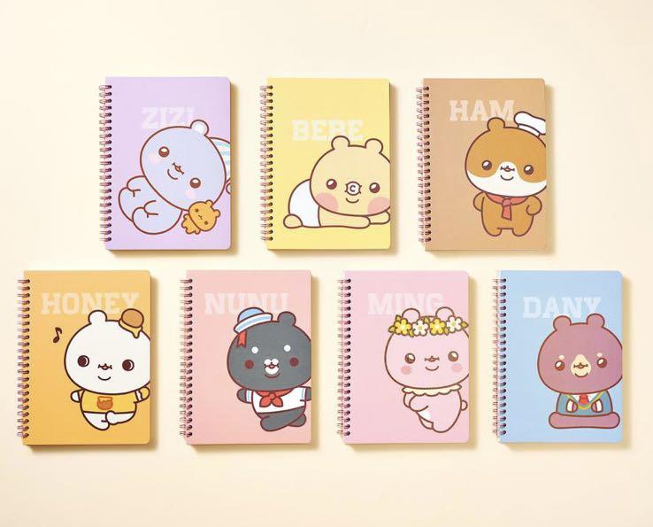 MONSTA X OFFICIAL TWOTUCKGOM NOTEBOOK - HAMGOM (KIHYUN), Hobbies & Toys ...