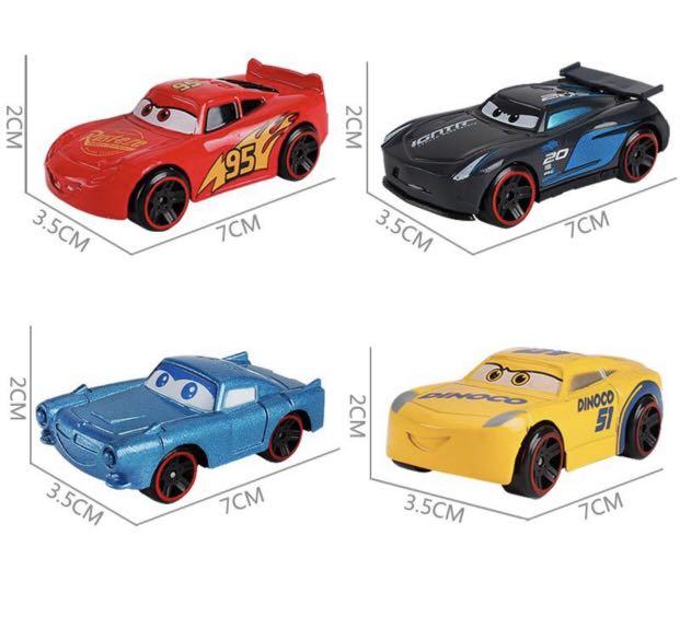 New Stock FEO MCQUEEN Pixar Cars 3 Mack Uncle Truck & 6pcs mini Car ...