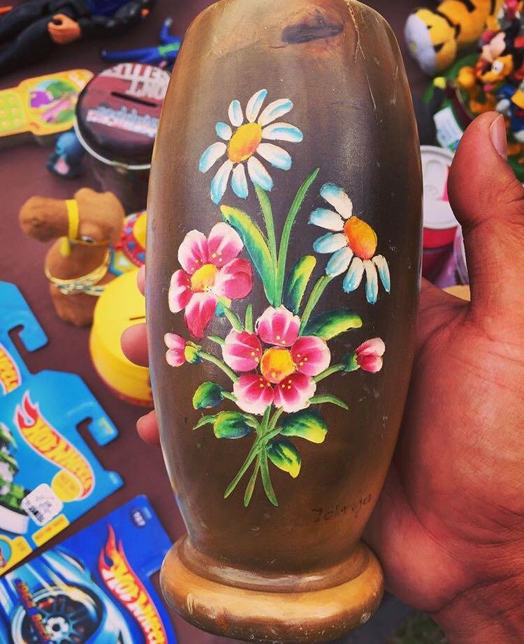 pasu bunga kayu, Furniture & Home Living, Home Decor, Vases ...