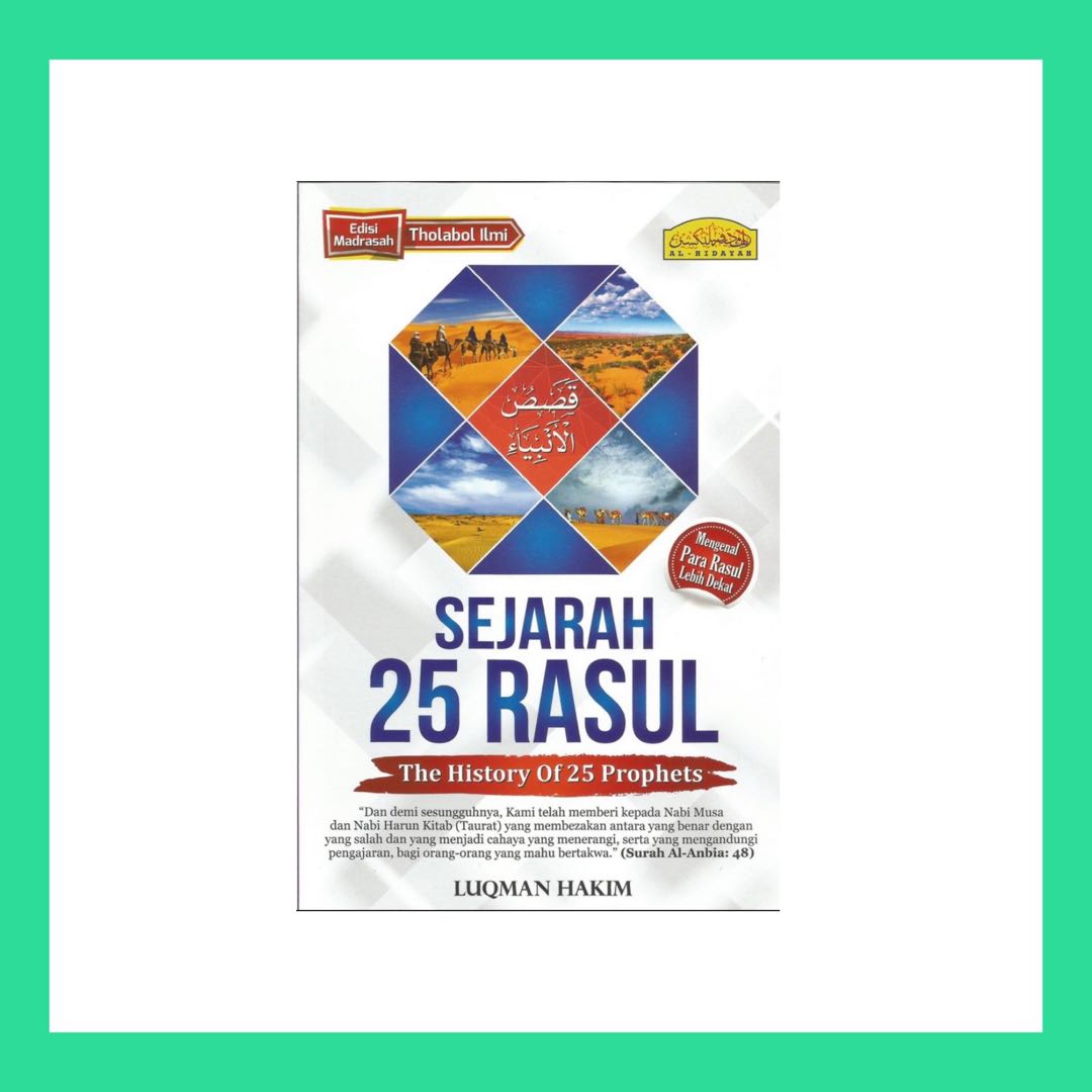 Sejarah 25 Rasul (The History of the 25 prophets), Books & Stationery ...