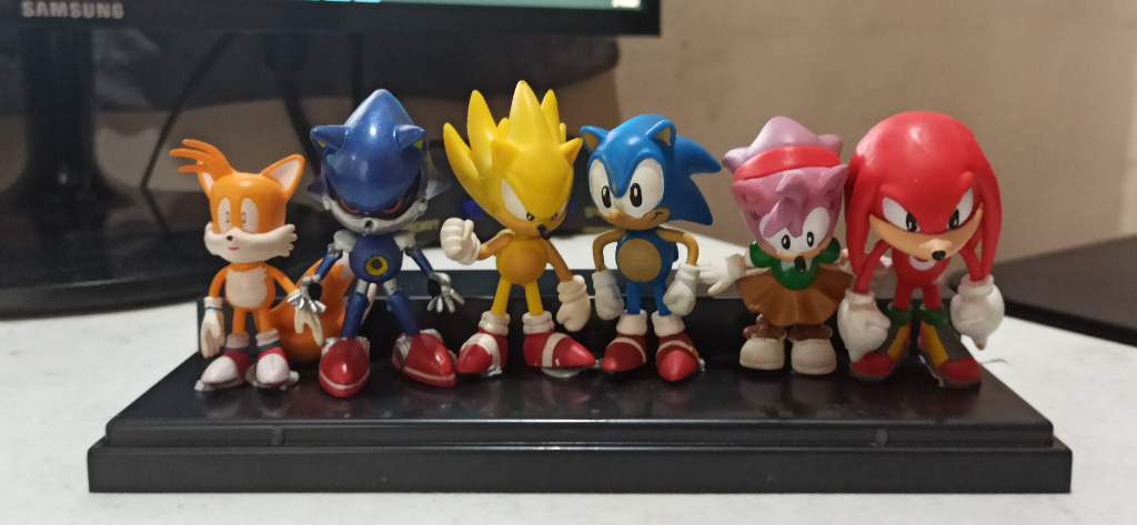 Sonic the Hedgehog Figures Set, Hobbies & Toys, Toys & Games on Carousell