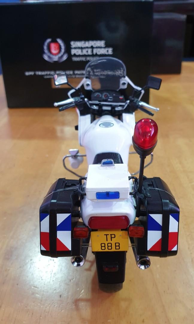 SPF SINGAPORE POLICE FORCE TRAFFIC POLICE PATROL MOTORCYCLE diecast ...