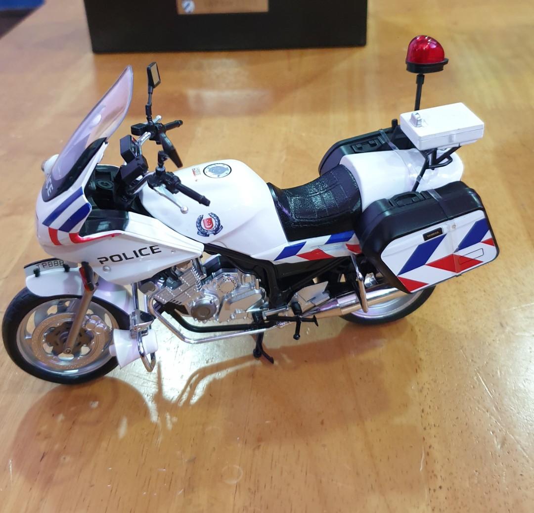 SPF SINGAPORE POLICE FORCE TRAFFIC POLICE PATROL MOTORCYCLE diecast ...