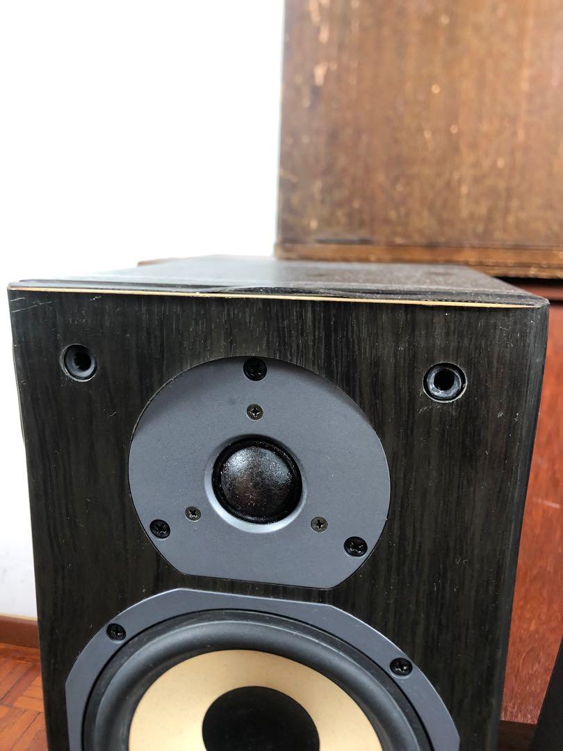 Tannoy Mercury MX2 Dark Oak Bookshelf Speaker, Audio, Soundbars ...