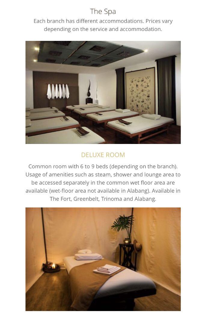 [SALE!] The Spa Wellness Gift Card (P300 OFF!), Tickets & Vouchers ...
