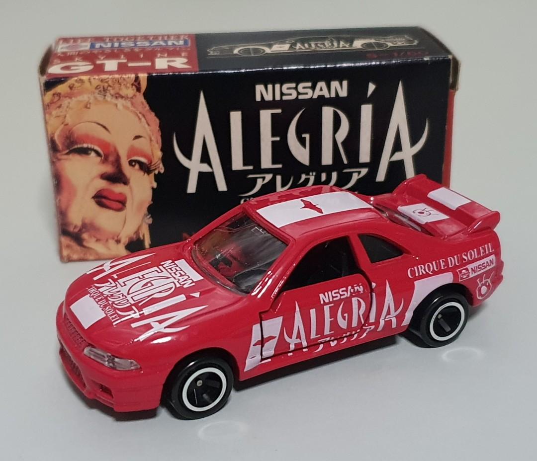 Tomica Nissan Skyline GT-R R33 ALEGRIA [ Red ], Hobbies & Toys, Toys ...
