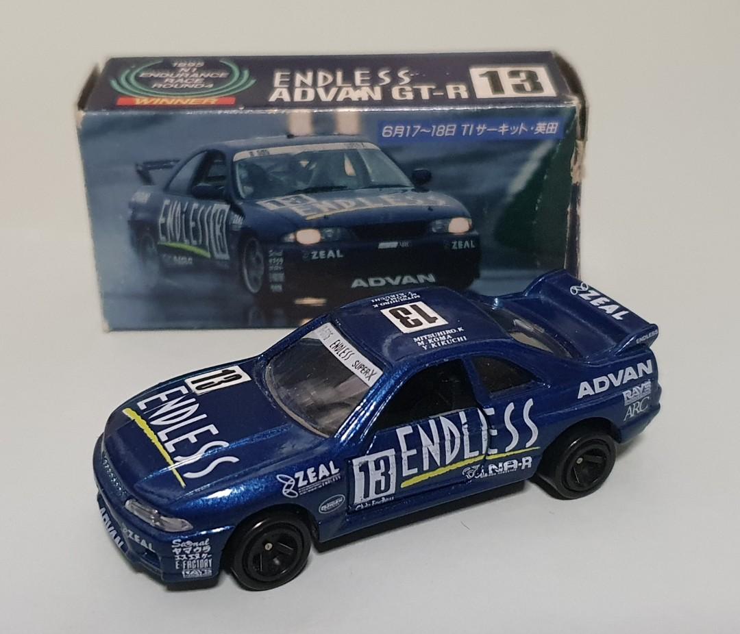 Tomica Nissan Skyline GT-R R33 Endless Advan 1995 N1, Hobbies & Toys ...